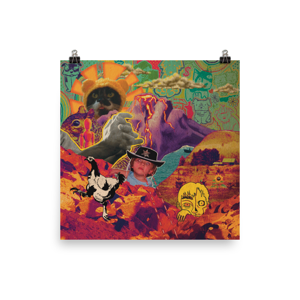 Fun and Games EP Cover Poster – Mega Mango